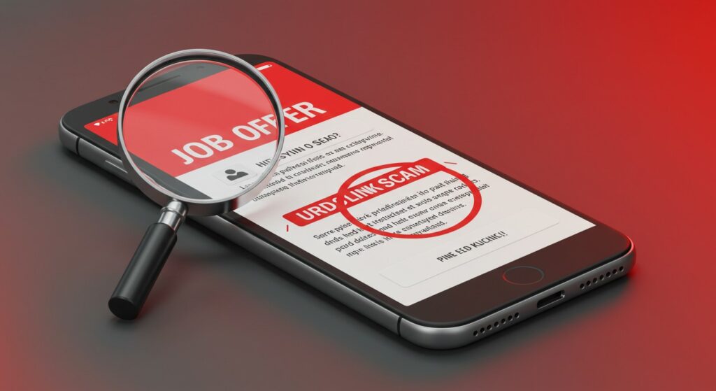 Protect Yourself From Job Scam Texts