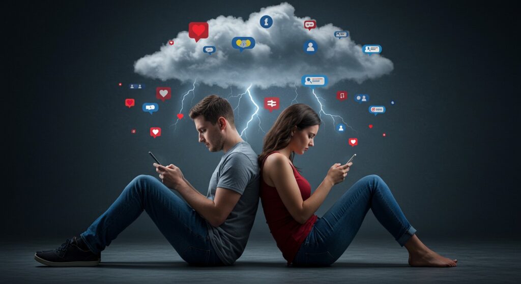 Why Social Media Fights Hurt Relationships