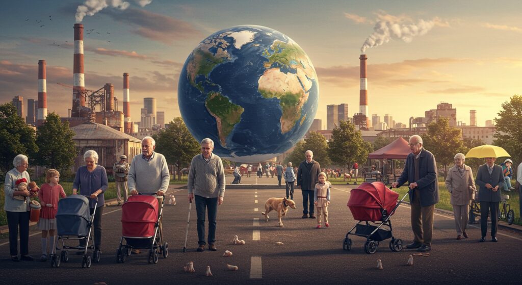 Global Population Decline: Impacts by 2100