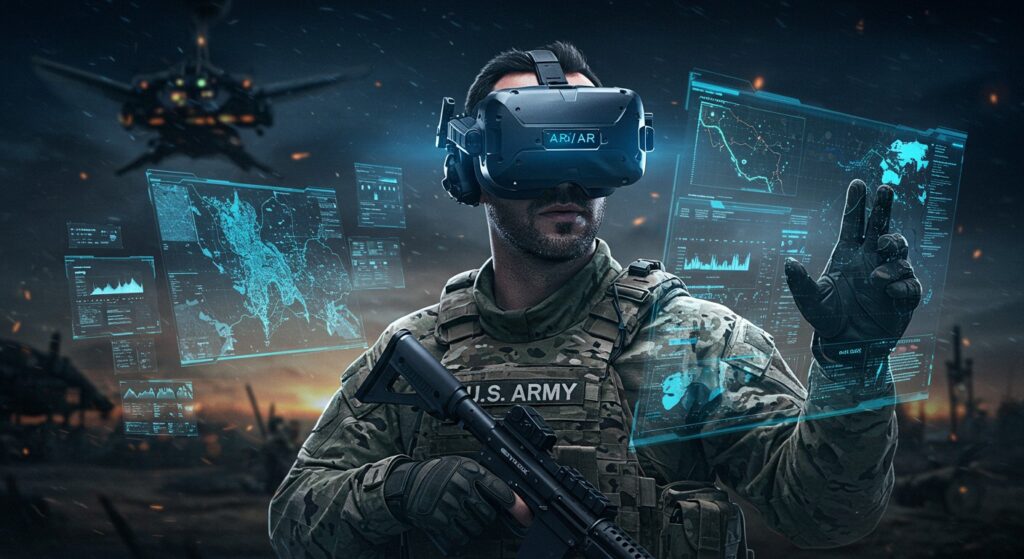 Meta Anduril VR AR Boost U.S. Army Tech Edge