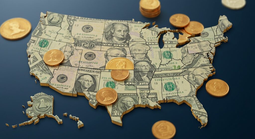 Most, Least Expensive U.S. States for Monthly Costs