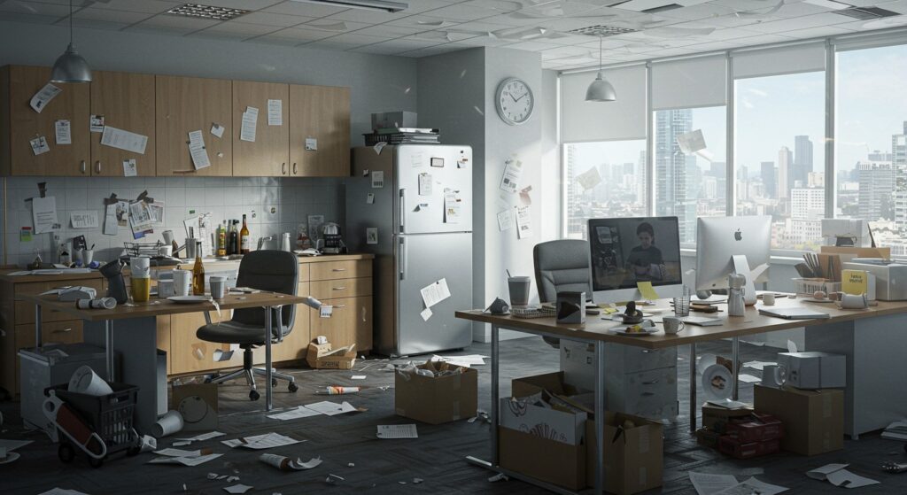 Office Cleanliness: Tackling Messy Workspaces