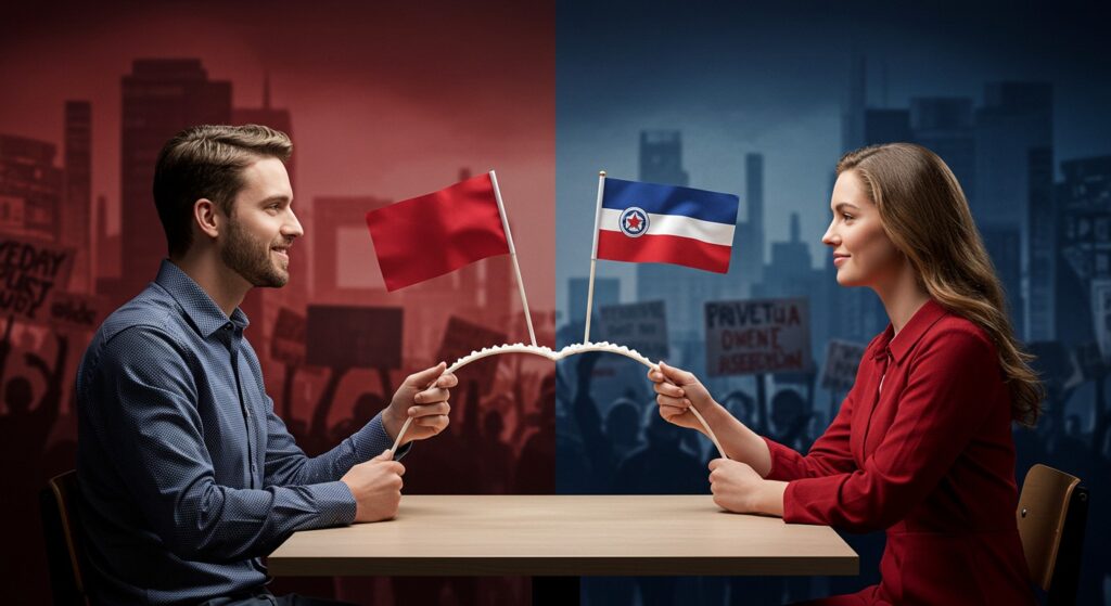 Navigating Political Tensions in Relationships