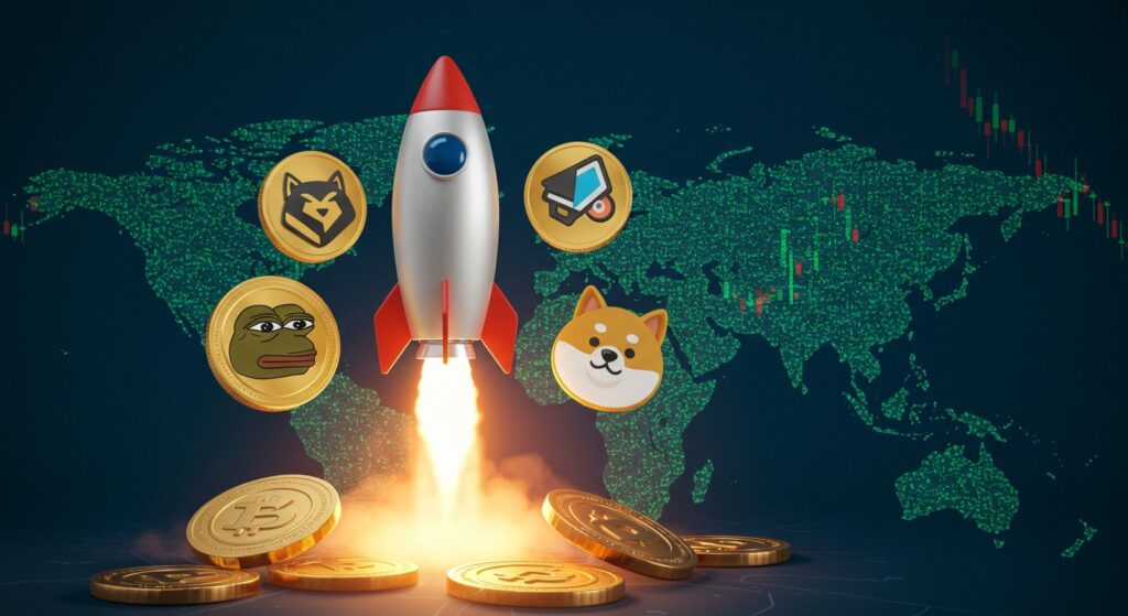 Top Memecoins Under $2B Poised for Explosive Growth
