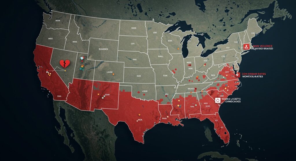 US Gun Violence: State-by-State Death Rates Revealed