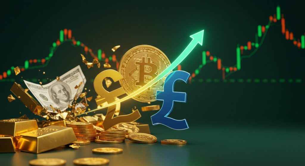 Why Bitcoin Could Hit $200K and Pound Reach $1.60