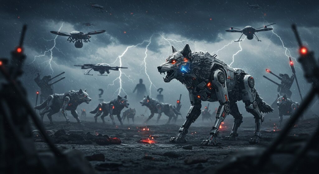 China’s Robot Wolves: Ethics of AI in Modern Warfare