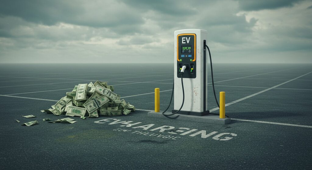 EV Charging Woes: Billions Spent, Few Ports Built