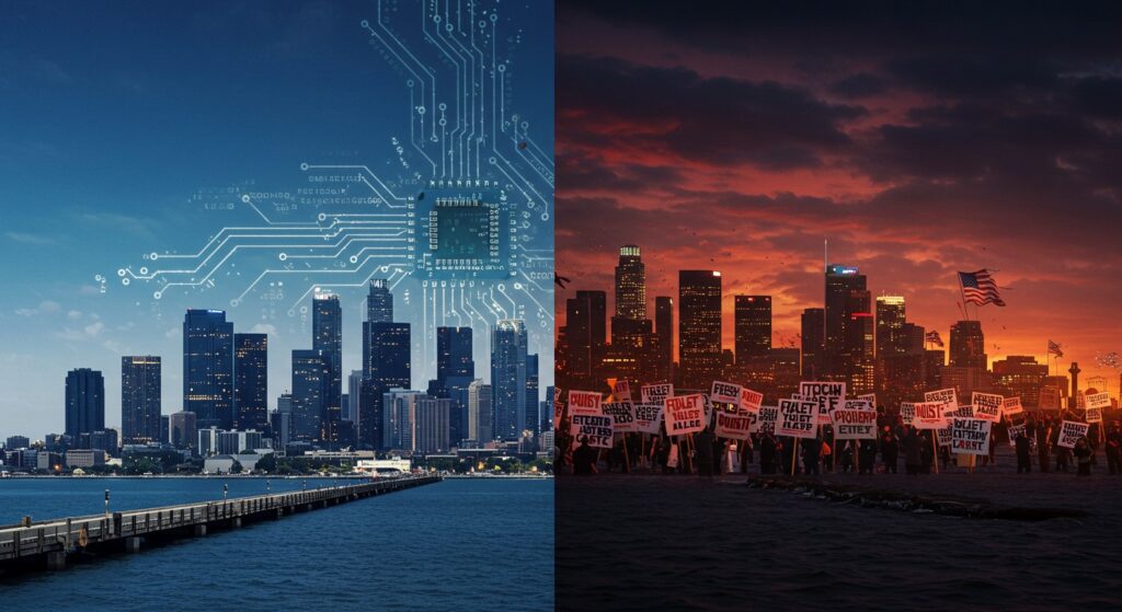 How Tech Titans Navigate Political Divides