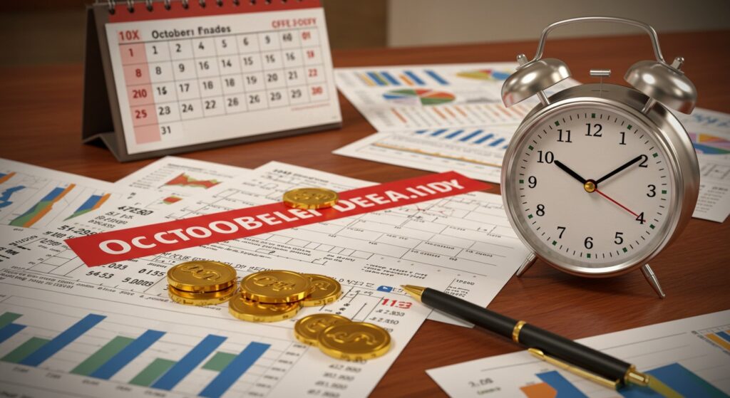 Key October Self-Assessment Tax Deadlines You Can’t Miss