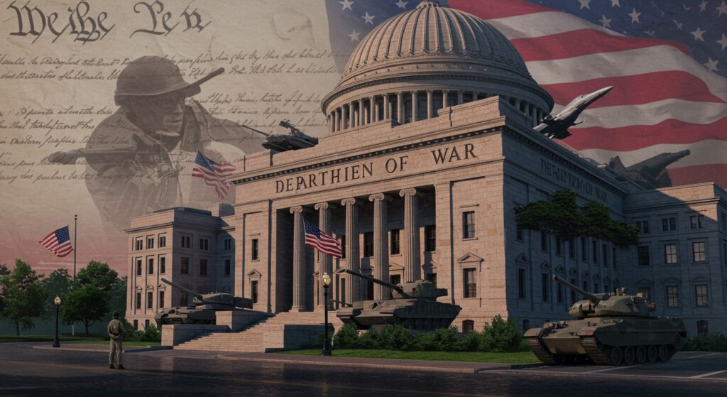 Why Rename Defense To War Department?
