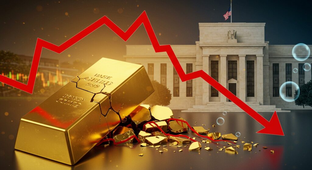 Gold Price Correction: Why It’s Dropping Below $4000