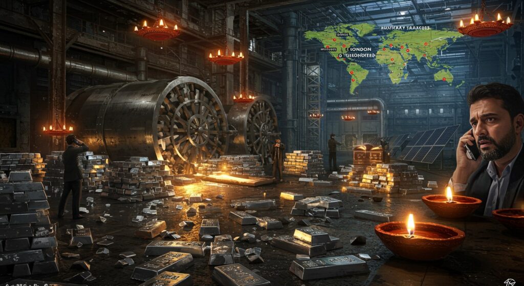 India’s Largest Silver Refinery Runs Out First Time Ever