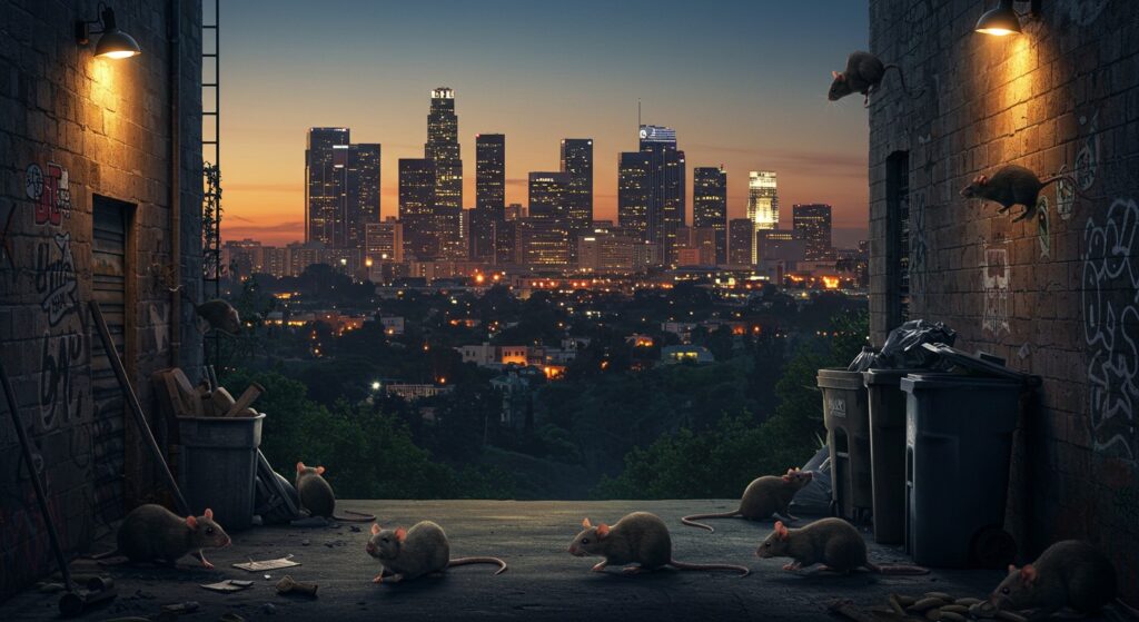 Los Angeles Tops Chicago as Rattiest US City
