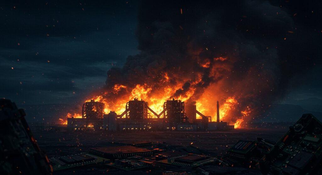 Mystery Fire Hits Russian Defense Factory: What Happened?