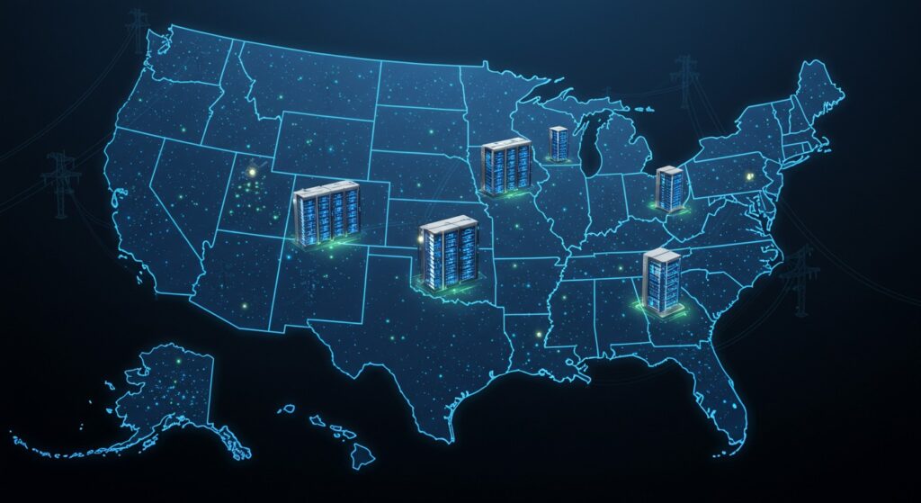 Top 5 States Fueling the U.S. Data Center Surge