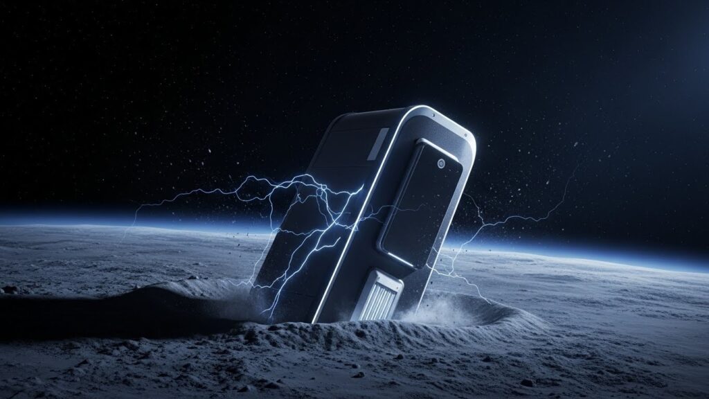 AI Just Designed a Moon Dust Battery for Blue Origin