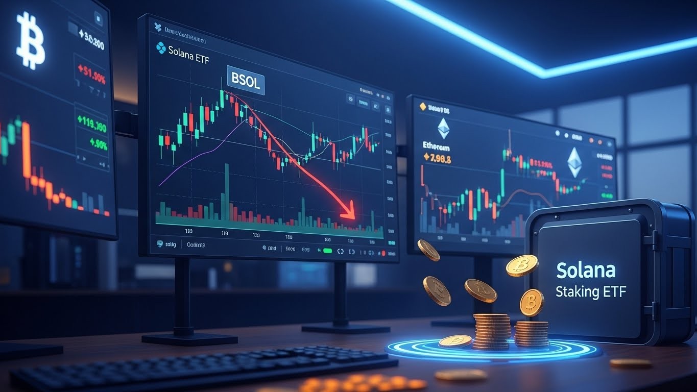 Bitwise Solana ETF Records First Outflow