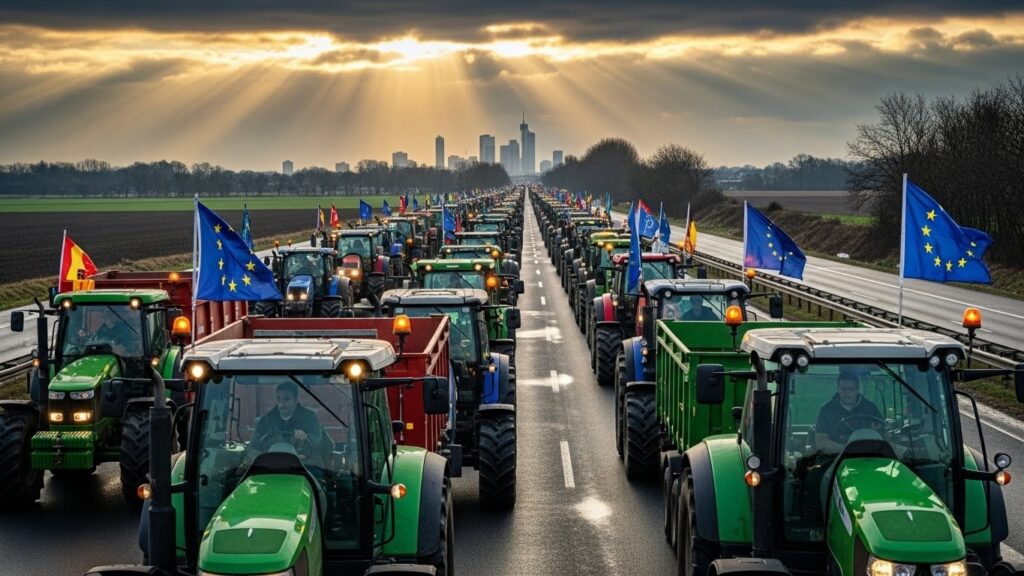 Europe Farmer Protests Warning For American Agriculture