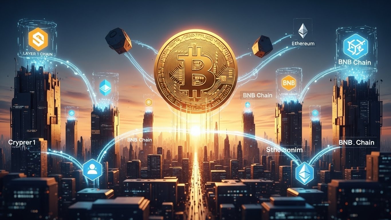 Layer 1 Tokens Crash in 2025 as Bitcoin Dominance Surges