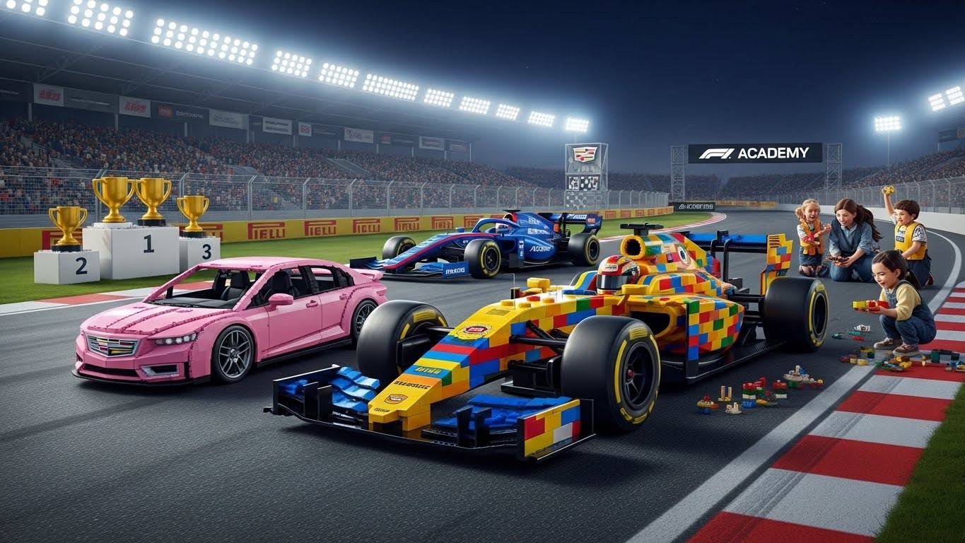 Lego’s Bold Move into Formula 1 and F1 Academy Sponsorship