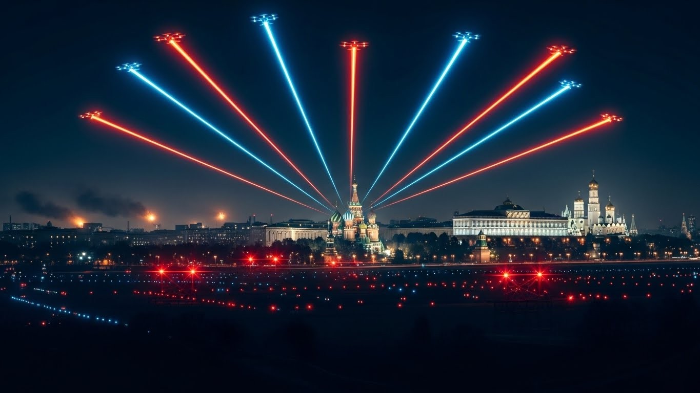 Massive Ukraine Drone Attack Hits Moscow