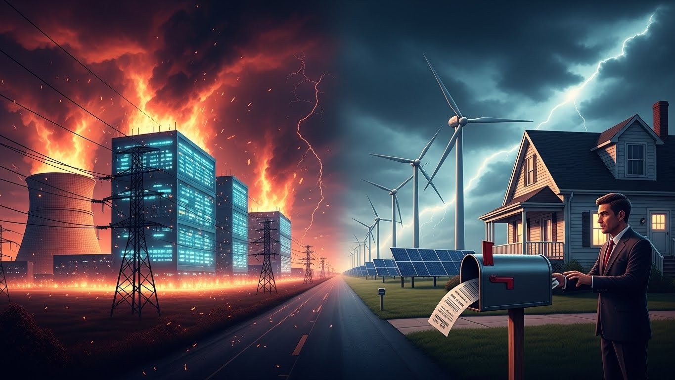 Mid-Atlantic Power Prices Soar Amid Data Center Boom