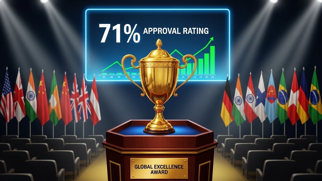 Modi Tops Global Leaders Approval Ratings Into 2026