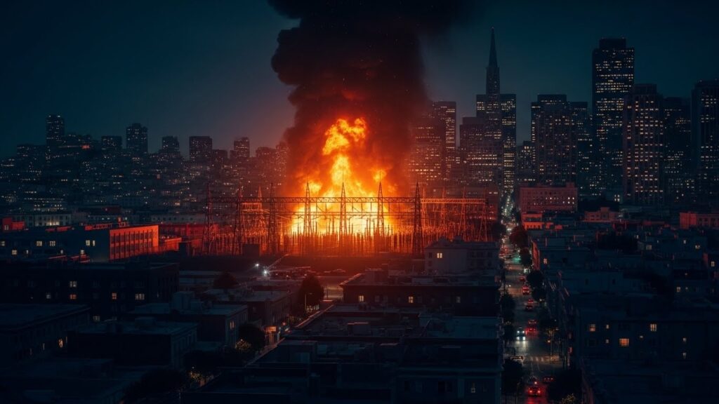 San Francisco Substation Fire Causes Massive Power Outage