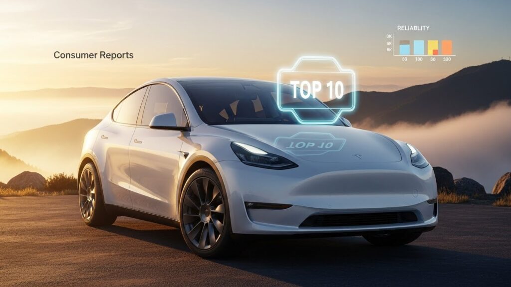 Tesla Jumps to Top 10 in 2026 Consumer Reports Rankings