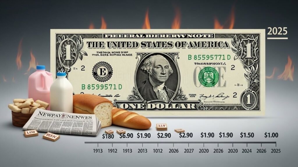 The Declining Purchasing Power of the US Dollar
