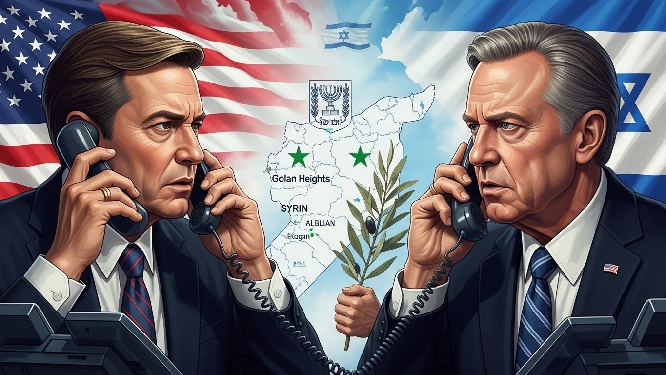 Trump Warns Israel Over Syria Stability in Rare Rebuke