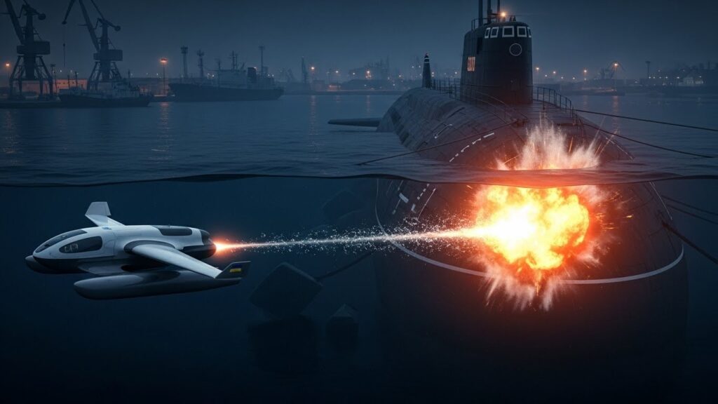 Ukrainian Sea Drone Sinks Russian Submarine in Bold Strike