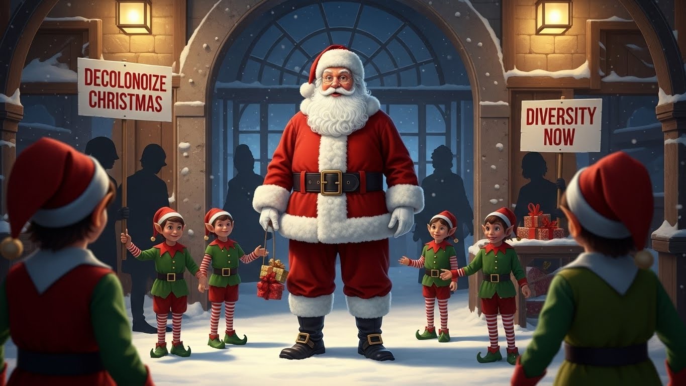 Woke Critics Target Santa and Christmas Traditions