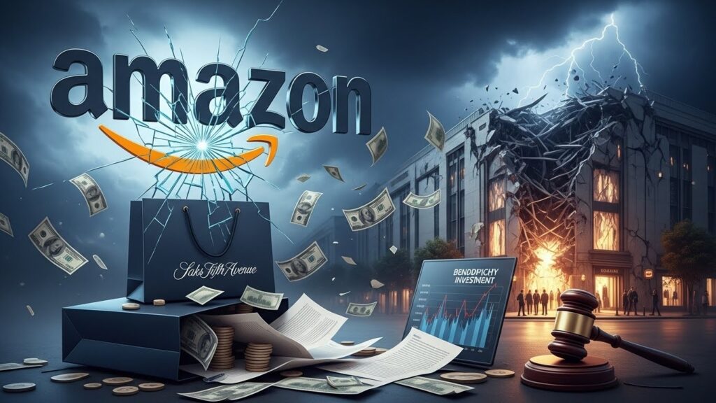 Amazon’s $475M Saks Stake Now Worthless in Bankruptcy Drama