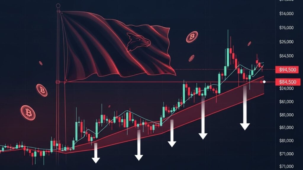 Bitcoin Bear Flag: Downside Risk Grows in 2026