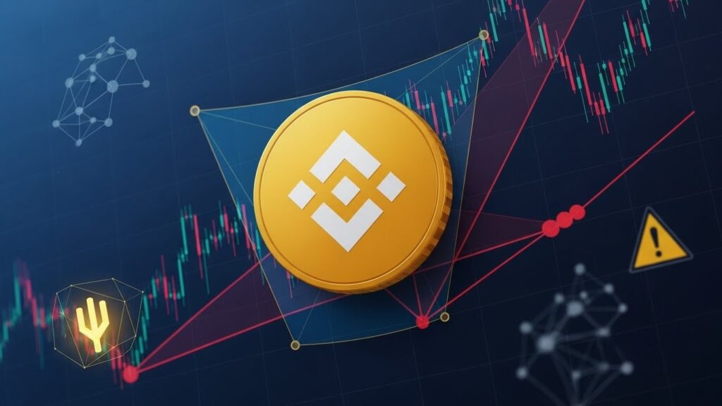 BNB Price Forms Bearish Pennant Before Fermi Hard Fork
