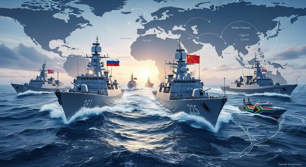BRICS Naval Drills Aim to Secure Global Maritime Trade Routes