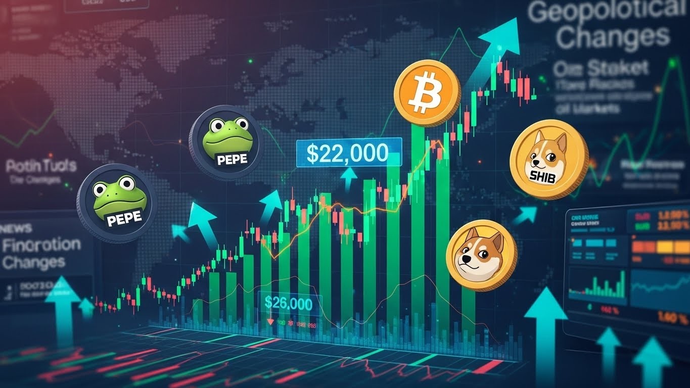 Crypto Market Rebound January 5 2026: Bitcoin Tops $92K as Meme Coins Surge