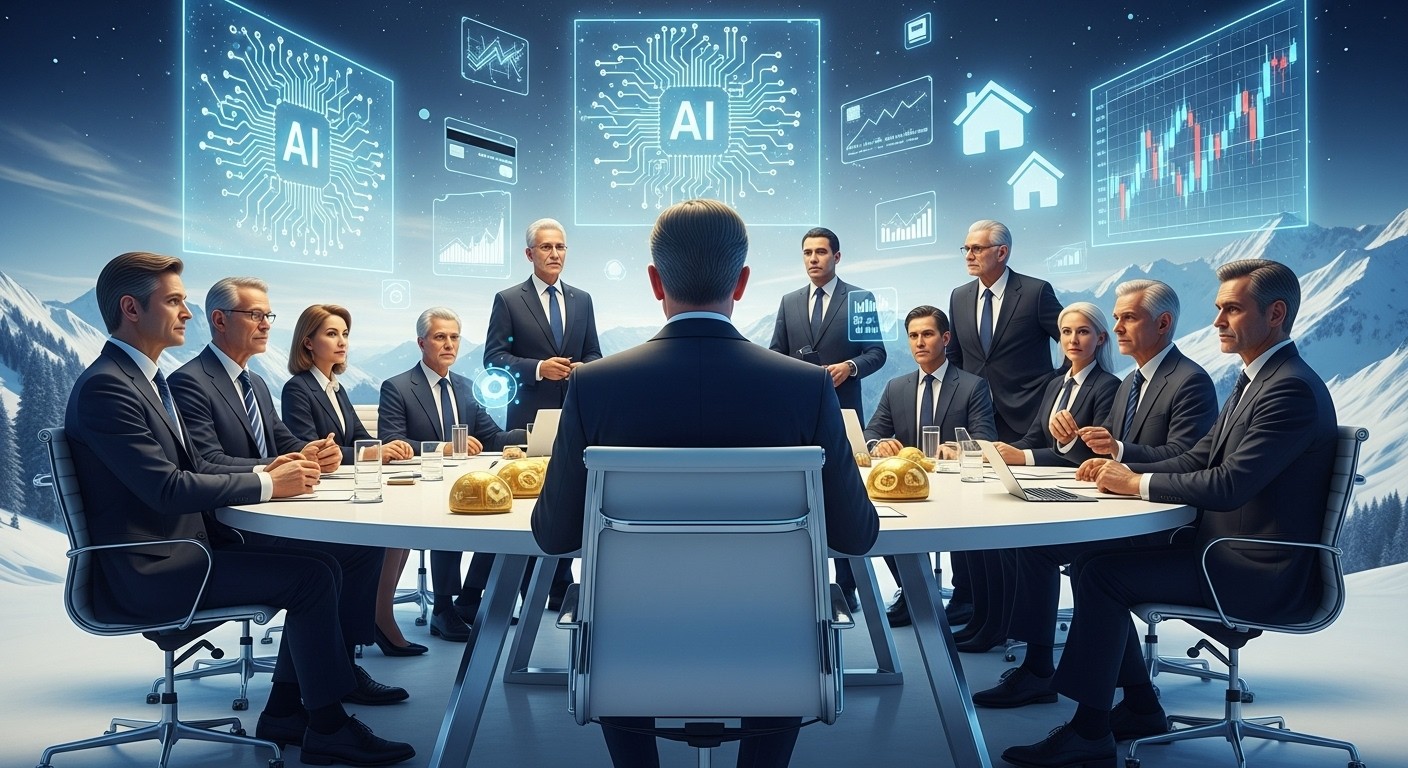 Davos 2026 CEO Insights: AI, Credit Rates & Housing