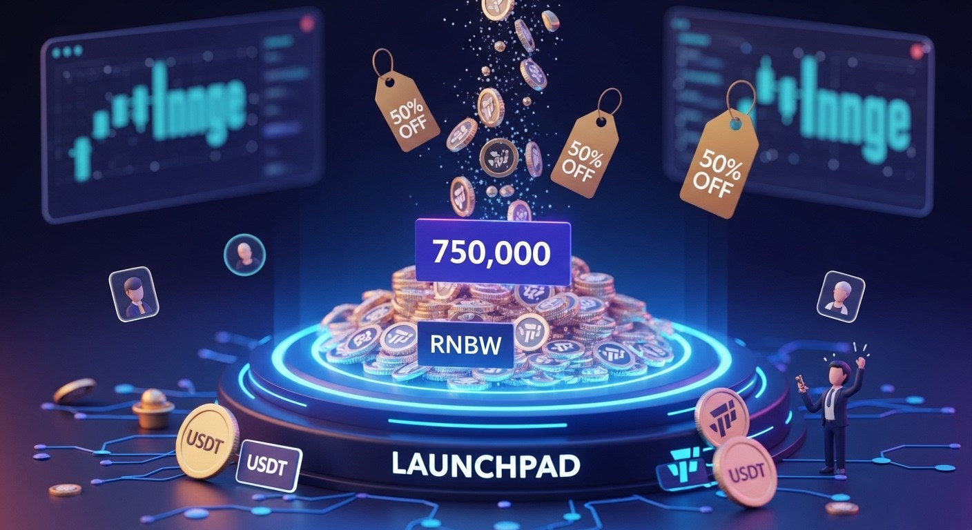 MEXC RNBW Launchpad: Grab Tokens at Up to 50% Off