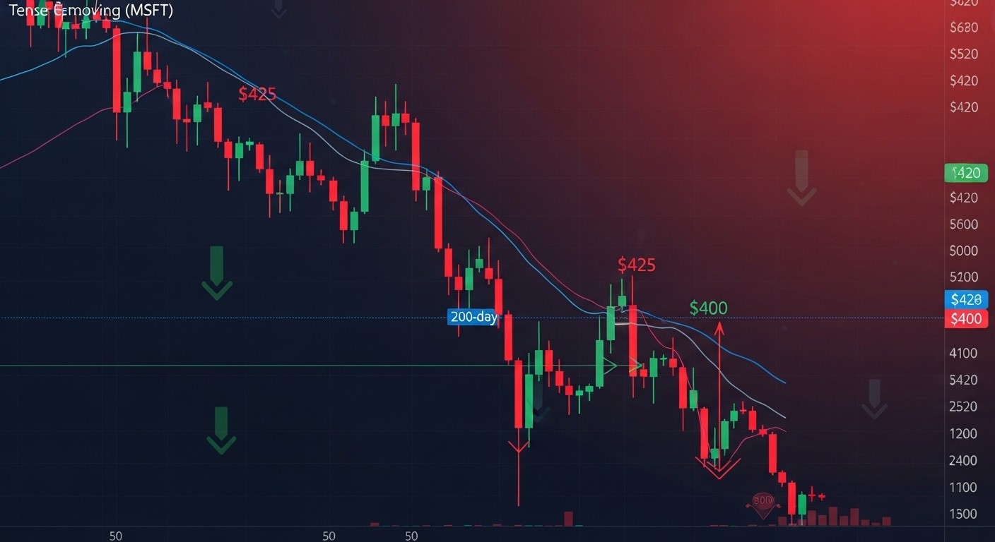 Microsoft Stock Tests Critical Support After Sharp Earnings Drop