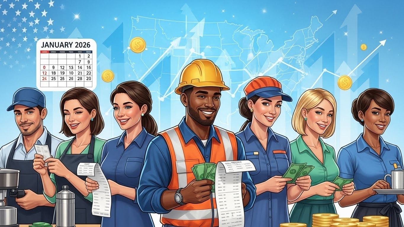 Minimum Wage Increases in 19 States for 2026