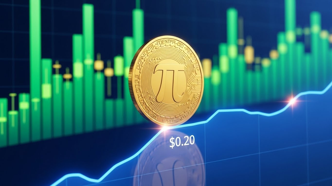 Pi Coin Trading Volume Surges 30% Holding $0.20 Support