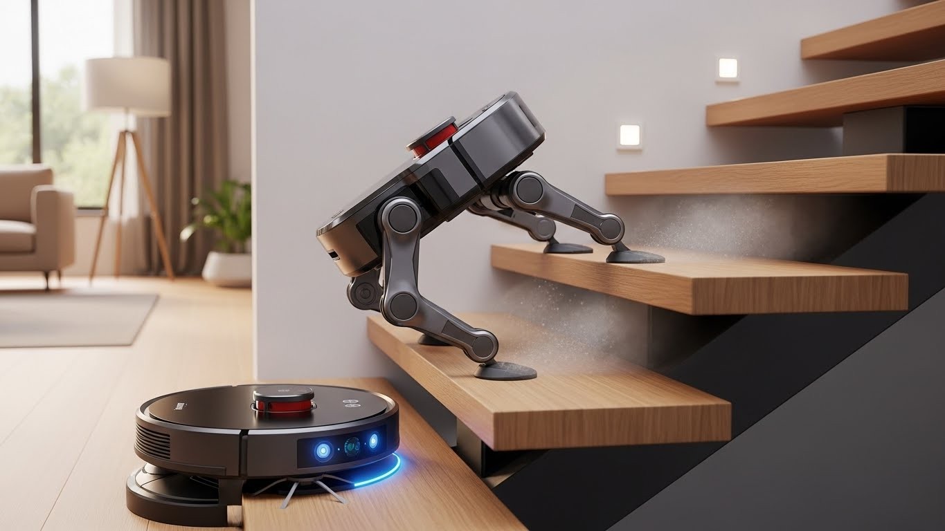 Stair-Climbing Robot Vacuum Unveiled at CES 2026