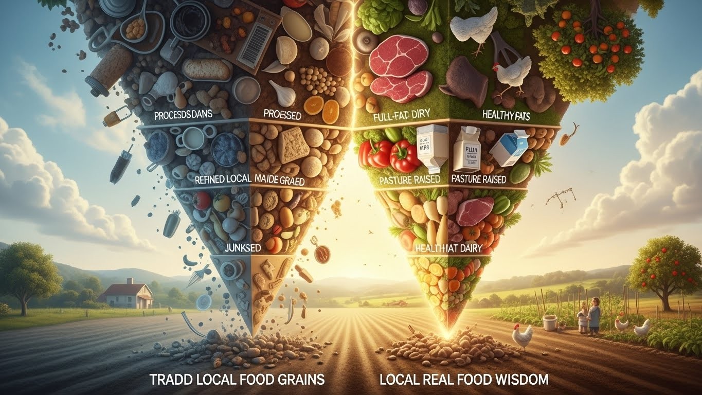 The Food Pyramid Failed: Local Food Triumphs