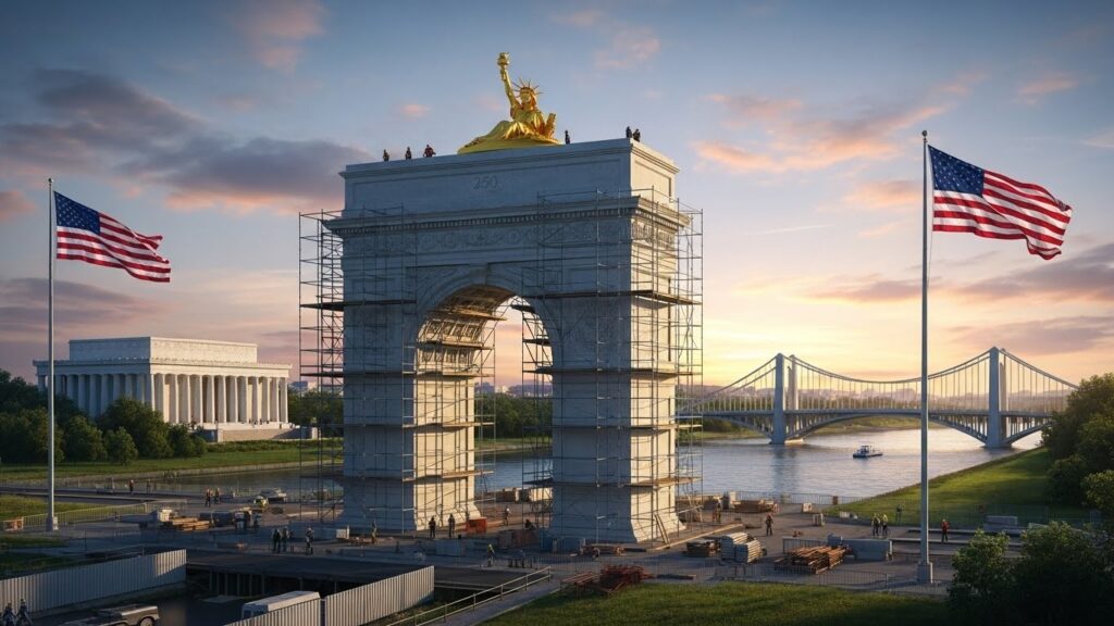 Trump S Triumphal Arch In Dc Construction Starts Soon