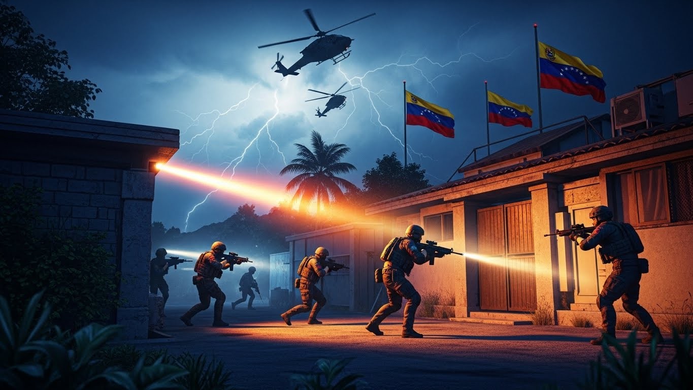 U.S. Troops Injured in Venezuela Raid Capturing Maduro