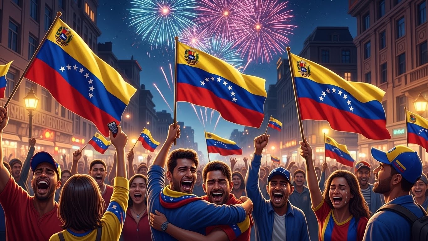 Venezuelans Worldwide Celebrate Maduro’s Capture by US Forces