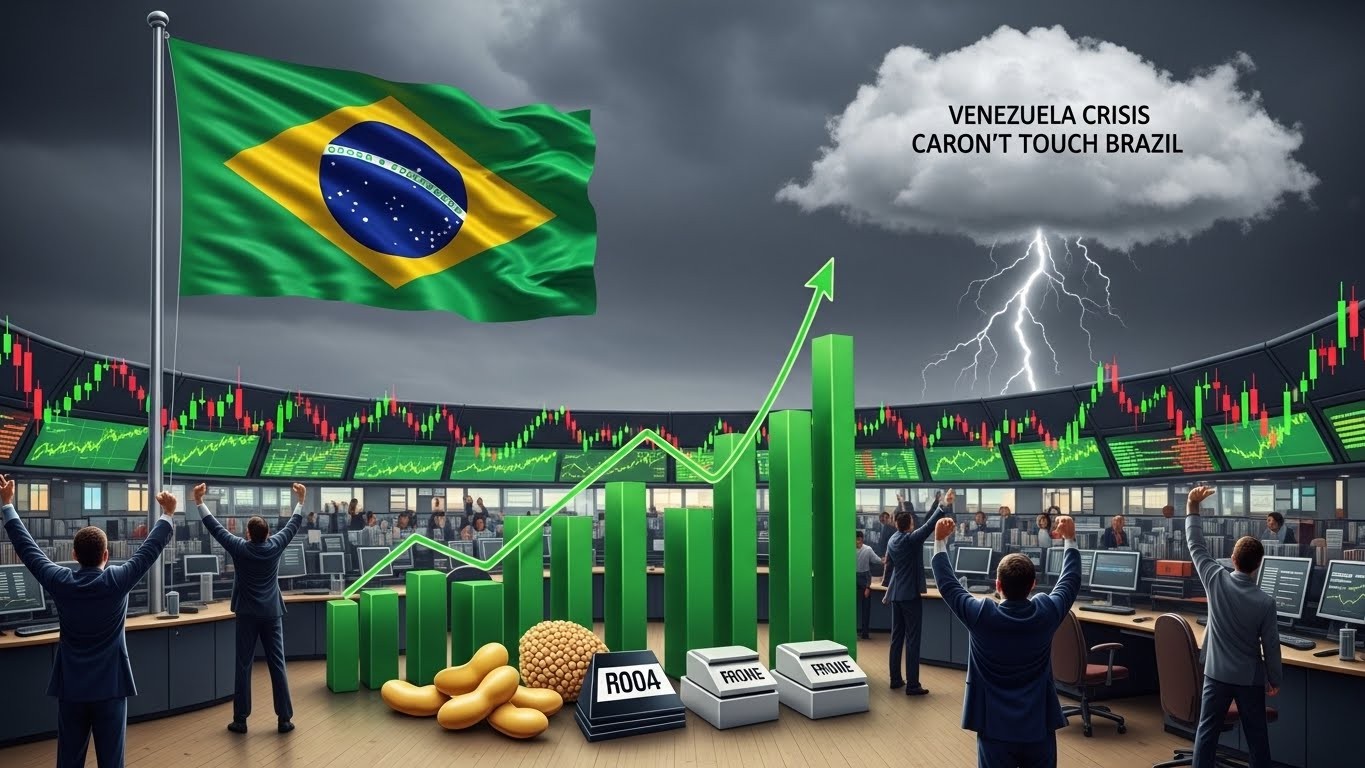 Why Brazilian Stocks Shrug Off Venezuela Crisis